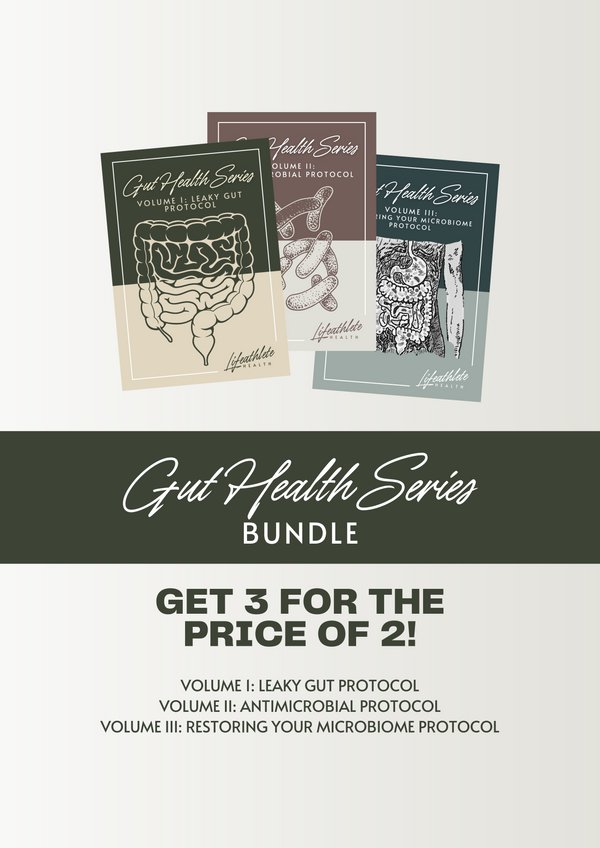 Gut Health Series Bundle- Volume 1: Leaky Gut Protocol, Volume 2: Anti ...